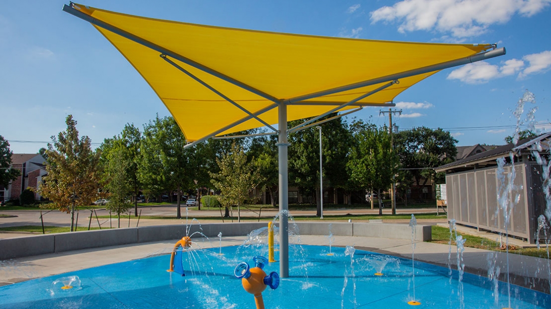 Designing Shaded Splash Pads for Safety